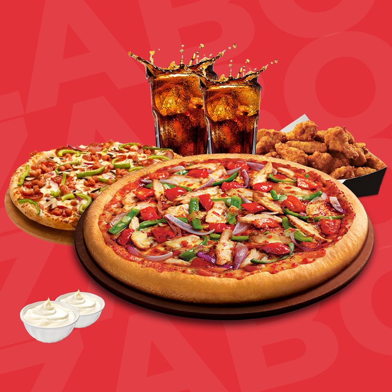 Box Combo 4 - Pizza Box